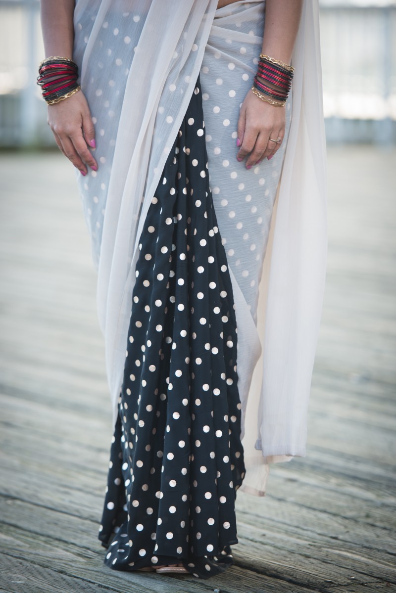 DIY Sari: From Two Old Dupattas - Pink Chai Living